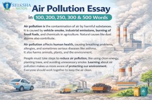 Air Pollution Essay for Students in 100, 150, 200, 250, 350 & 500 Words ...