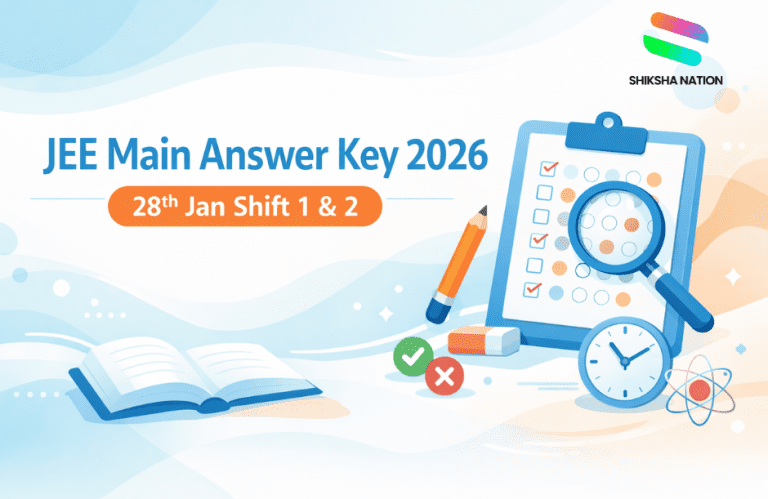 JEE Main 2026 Answer Key 28 Jan Shift 1 & 2 and Question Paper with ...
