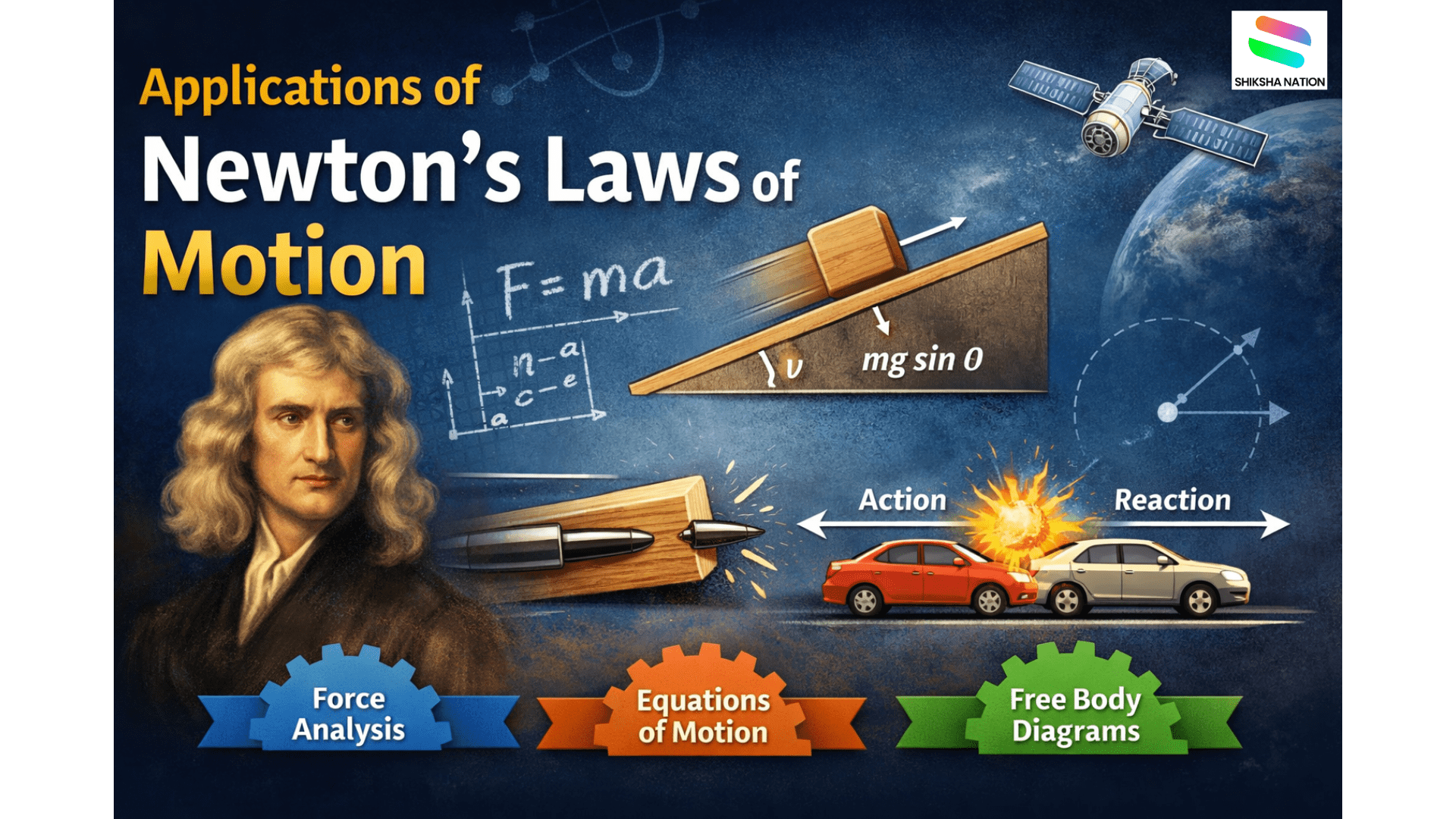 Applications of Newton’s Laws of Motion - Class 11 Physics