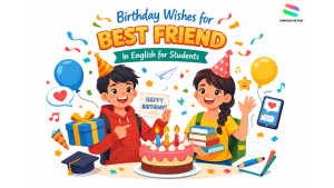 Birthday Wishes for Best Friend in English for Students