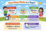 How Many Weeks in a Year? Simple School-Level Explanation