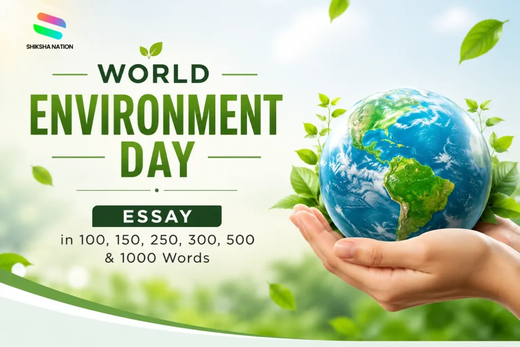 World Environment Day Essay in 100, 150, 250, 300, 500 & 1000 Words